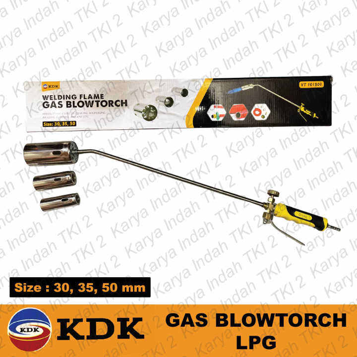 Blow Torch Gas KDK Alat Pembakar Aspal Waterproofing Heating Torch LPG ...