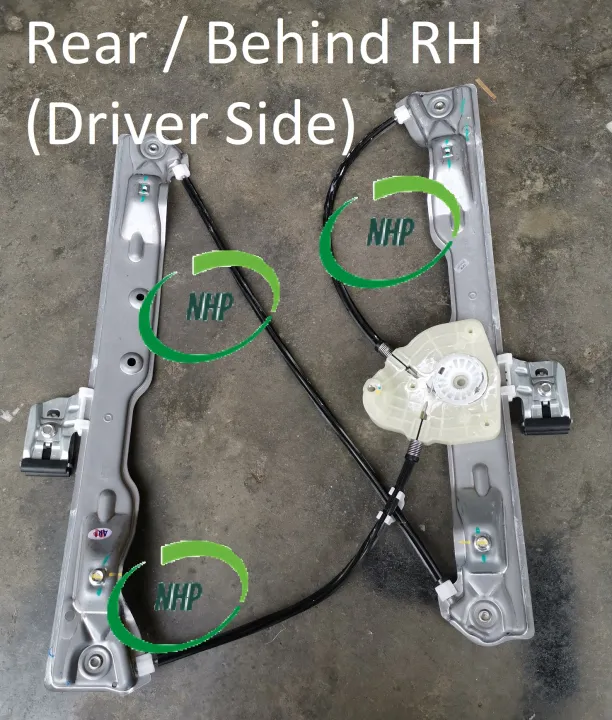 Proton Exora Door Gear / Door Regulator (Power Type) Rear RH (Behind ...