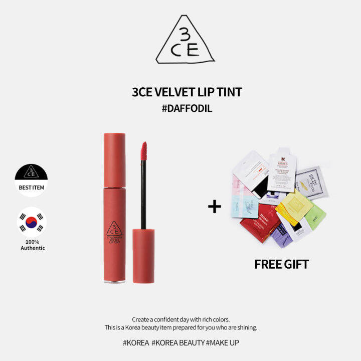 [3CE] VELVET LIQUID LIPTINT DAFFODIL | Lazada PH