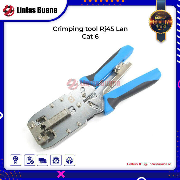 Tang Crimping tool Rj45 Lan cat 6/5/7 HT-2810R 2810 - Tang modular rj45 ...