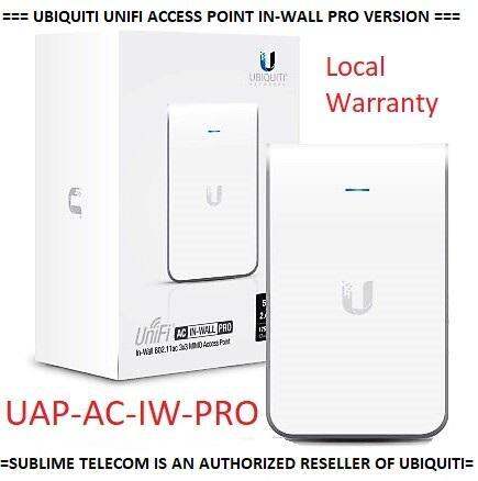 UAP-AC-IW-PRO Ubiquiti UniFi AC In-Wall PRO Access Point - Dual Band ...