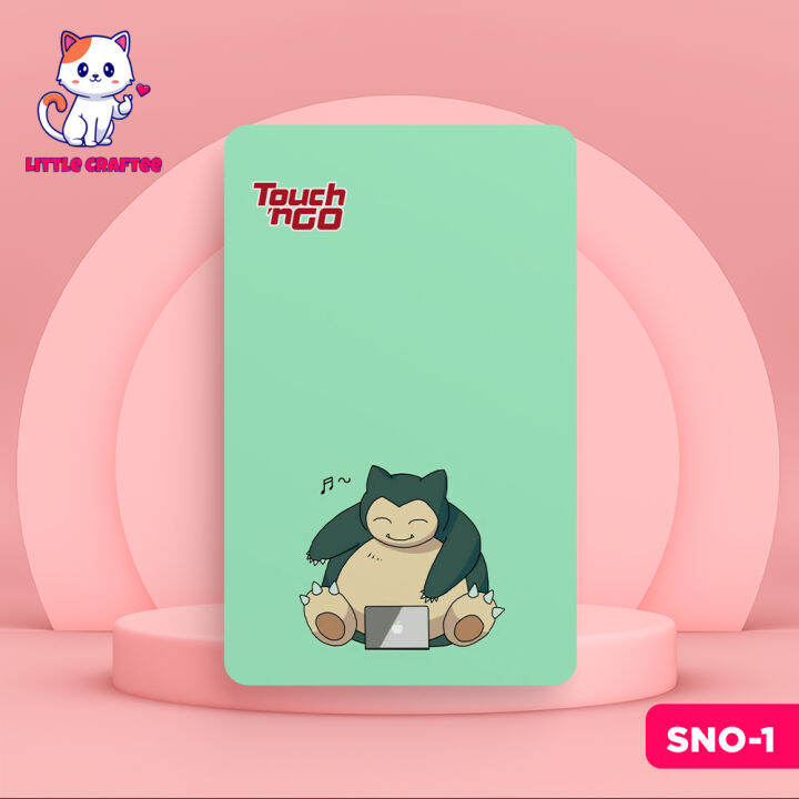 Snorlax [Series 1] - Touch n Go Card Sticker Cover (Waterproof, High Quality) | Lazada