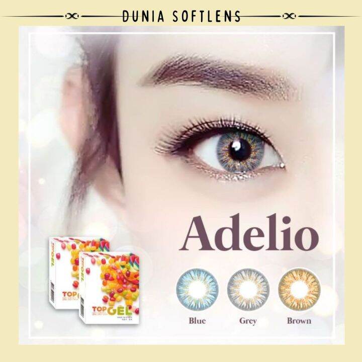 SOFTLENS TOP GEL PRINCESS ADELIO & MOONLIT NORMAL | Lazada Indonesia