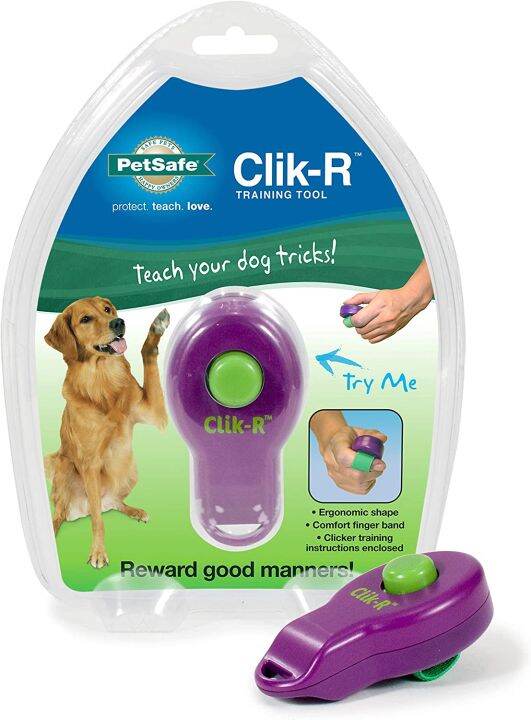 PetSafe Clik-R Dog Training Clicker Positive Behavior Reinforcer for ...