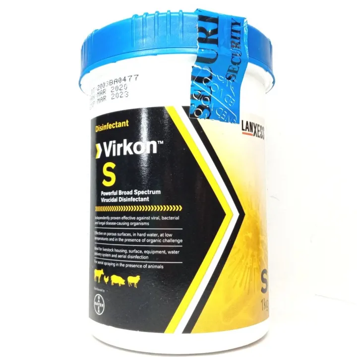 [VET SUPPORT] 1CONTAINER VIRKON S POWERFUL BOARD SPECTRUM VIRUCIDAL ...