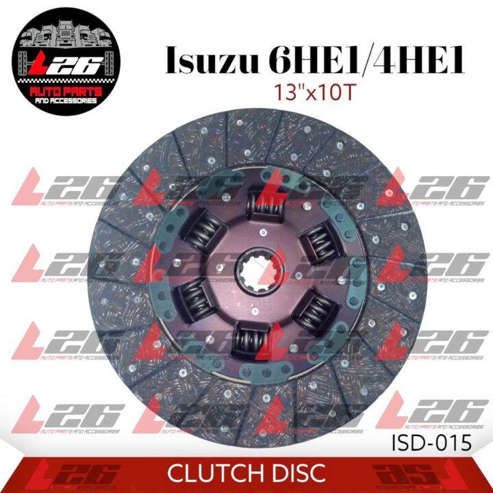 Isuzu 6HE1 4HE1 CLUTCH DISC PRESSURE PLATE 13"X10T ISD-015 | Lazada PH