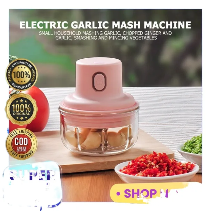Original 250ml Kitchen Meat Grinder Shredder Garlic Ginger Chopper ...
