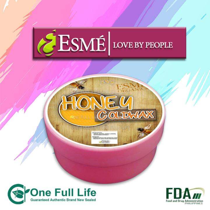 Esme Organic Cold Wax Hair Removal Wax HONEY 230g | Lazada PH
