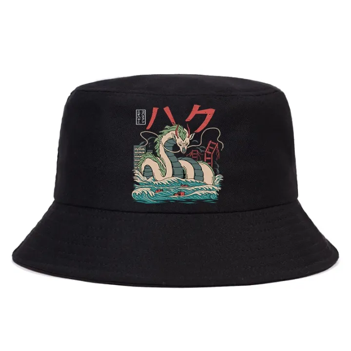 cap for woman hat for men Totoro Summer Hat Women Men Panama bob Bucket ...