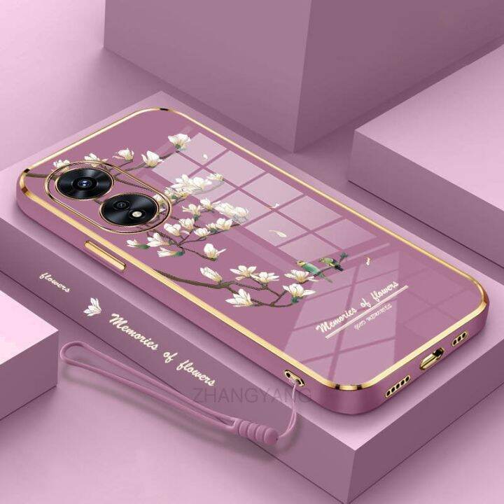 Casing oppo a17 a97 5G Phone case Electroplated silica gel soft shell ...