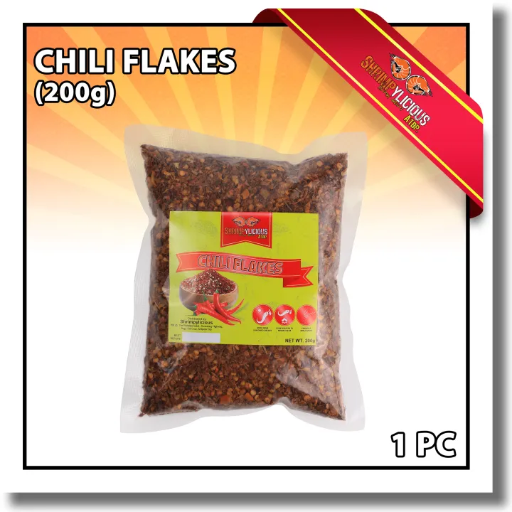 Shrimpylicious 1 pc. Chili Flakes 200g/pack / Red Pepper Flakes | Lazada PH