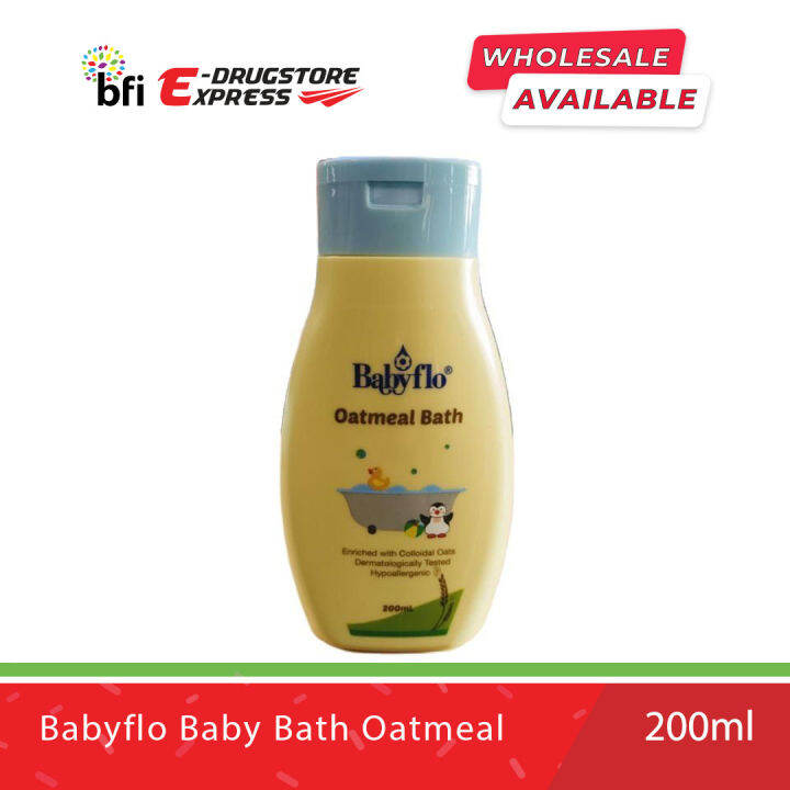 Babyflo Baby Bath Oatmeal 200ml | Lazada PH