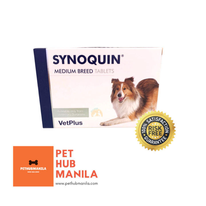 Synoquin Medium Breed 10-25kg (30 Chewable Tablets) | Lazada PH