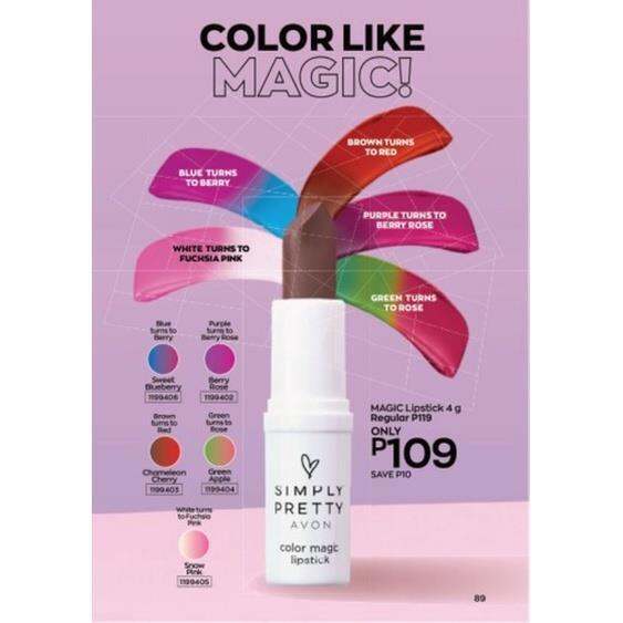 AVON SIMPLY PRETTY MAGIC LIPSTICK | Lazada PH