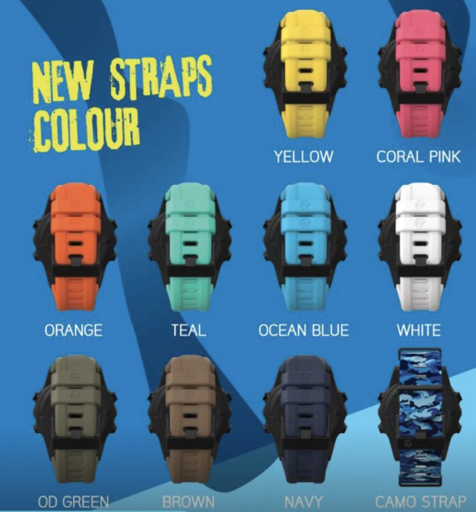 SHEARWATER: TERIC Strap, สายสำหรับ Dive Computer Teric | Lazada.co.th