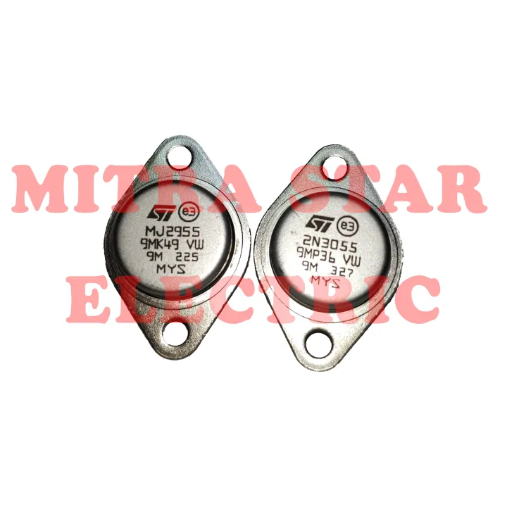 Transistor Jengkol MJ2955 - 2N3055 | Lazada Indonesia
