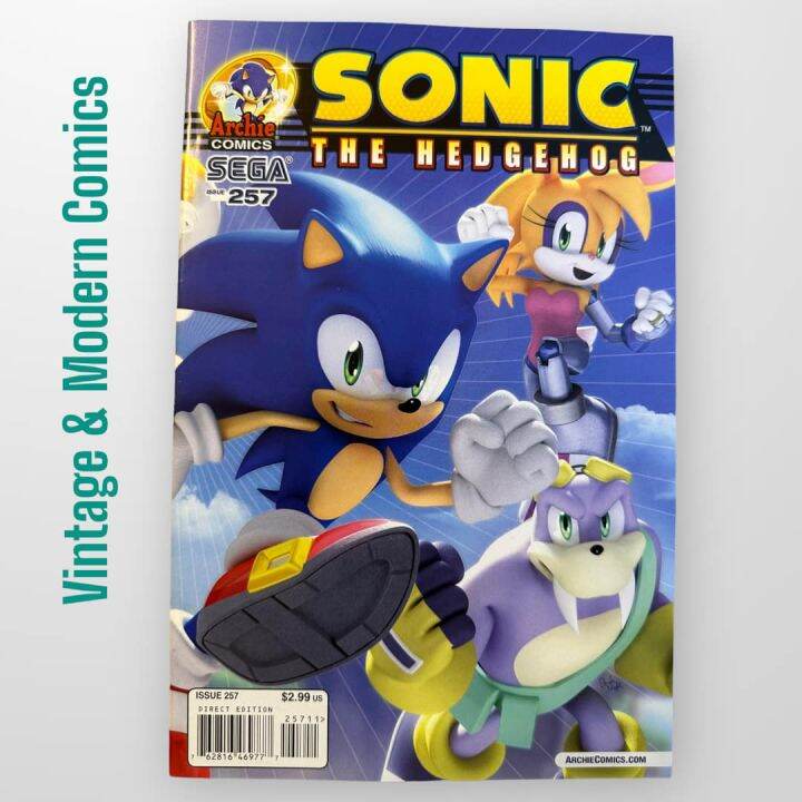 Sonic the Hedgehog 257 A Published Apr 2014 by Archie Publications ...