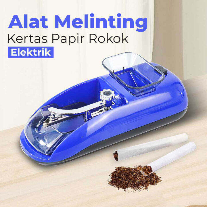 [lintingan tembakau] Alat Linting Rokok Otomatis Electric Roller 7.5 x ...