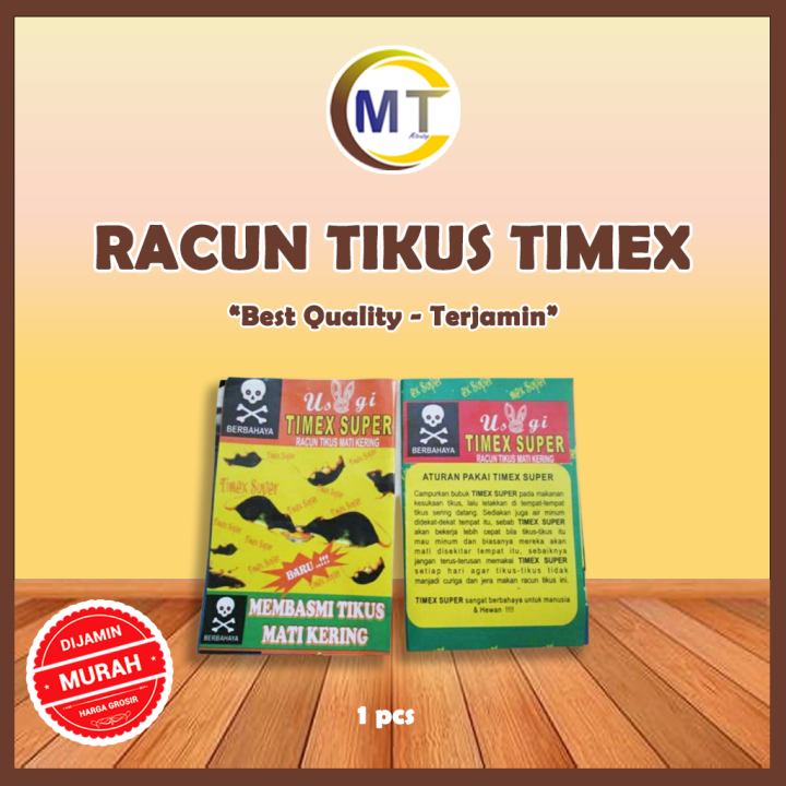 Racun Tikus Timex Super | Racun Tikus Mati Kering | Racun Pembasmi ...