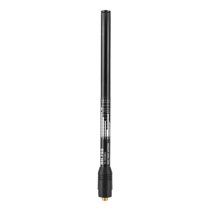 RH-795 2.15dBi 70-1000MHz Max.10W SMA-J HT/Scanner Telescopic Antenna ...