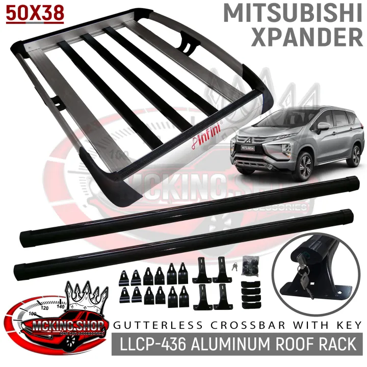 Mitsubishi Xpander INFINI LLCP-436 Aluminum Roof Rack / Roofrack Top ...