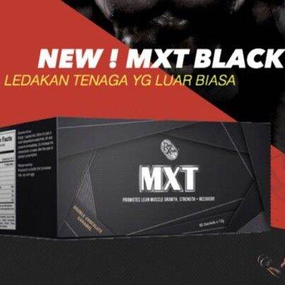 [ORIGINAL] MXT BLACK EDITION ( 60 Sachets ) WHEY PROTEIN ISOLATE ...