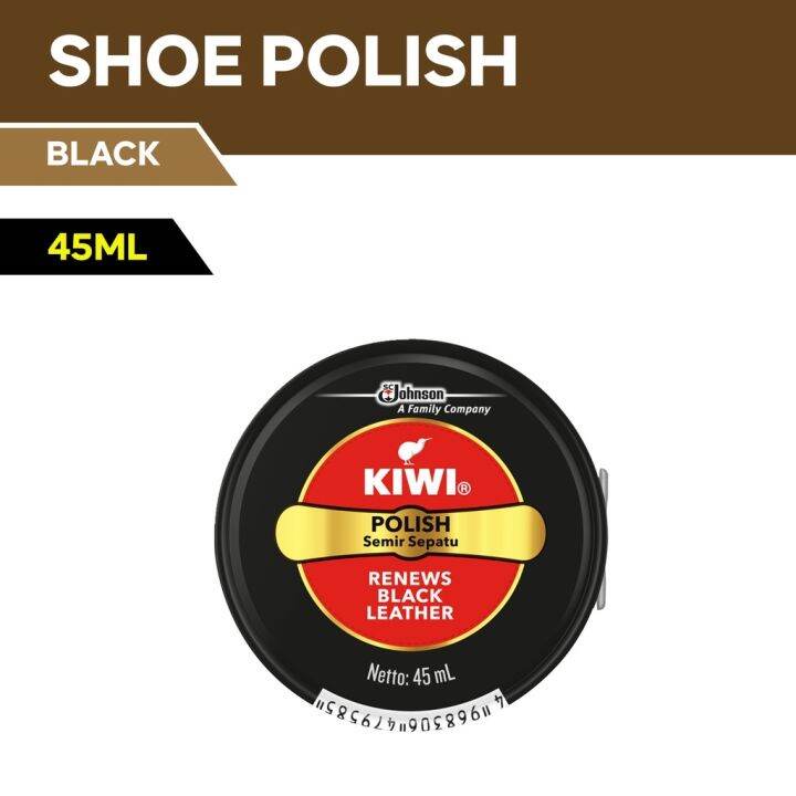 Kiwi Paste Shoe Polish 45ml - Black | Lazada PH