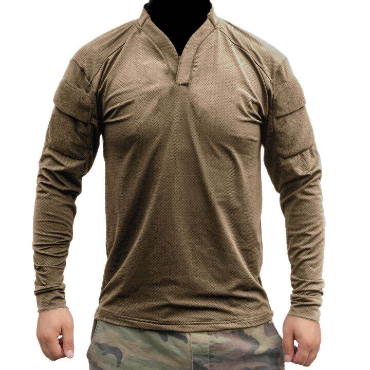 Ready Stock-SMTP002 VS Tactical Combat Shirt Tactical Rugby Long Sleeve ...