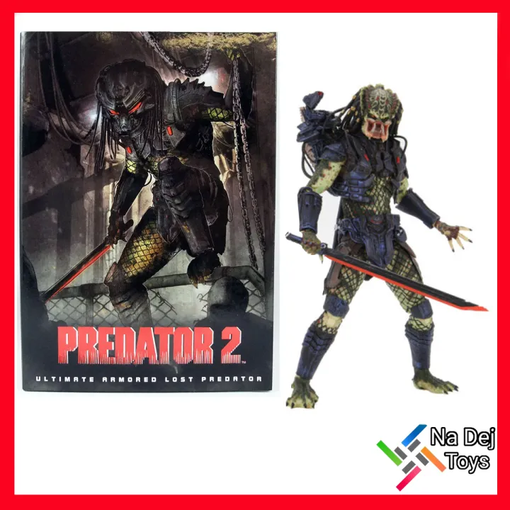 NECA The Predator 2 Ultimate Armored Lost Predator 7" Figure ดิ เพรดเด ...