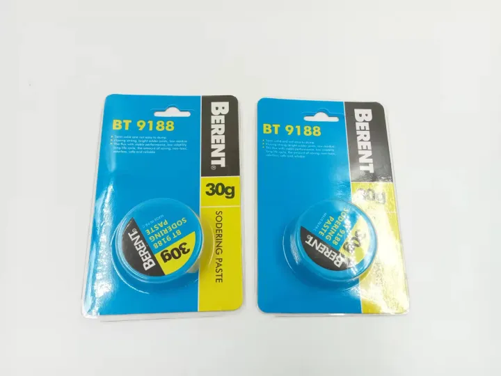 Flux Paste Berent Soldering Grease Gel - Solder Flux Tin -This Flux for ...