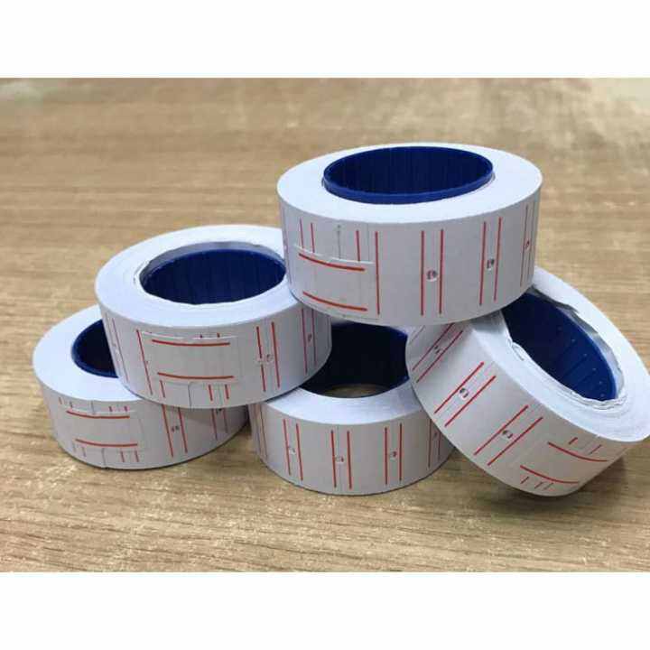 kertas isi label harga 10 roll /kertas label harga /kertas roll label ...