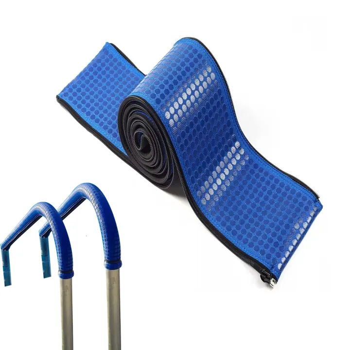 Pool Slide Rail Anti Slip Cover Zipper Style Comfort Swimming Pool Hand ...