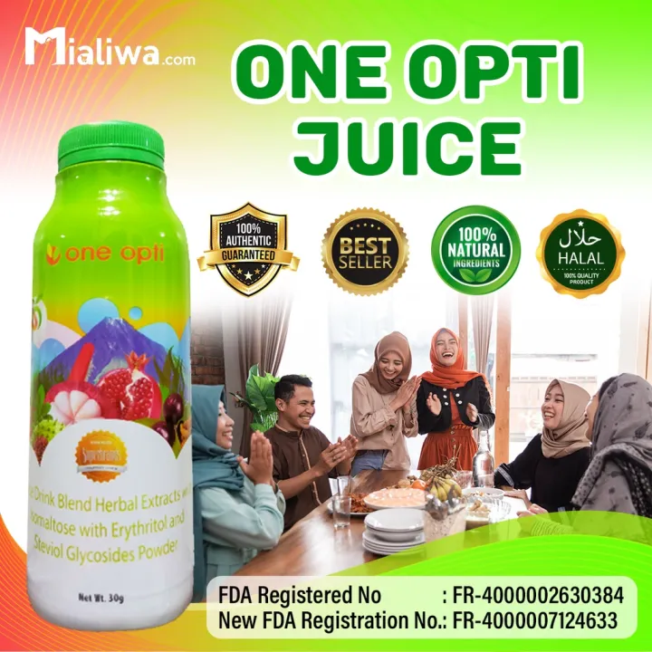 One Opti Juice 15in1 Mix Superfoods Natural Organic Food Supplements ...