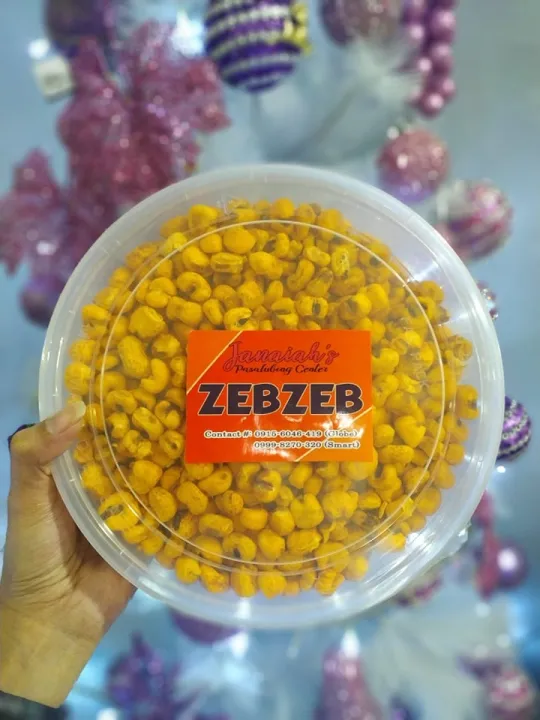 Janaiah's Corn Puffs 500g Zebzeb Big Sealed Jar | Lazada PH
