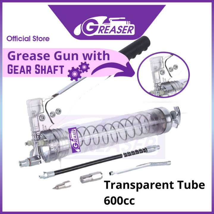 Greaser Transparent Grease Pump Gear Shaft / Grease Gun / Pam Gris ...
