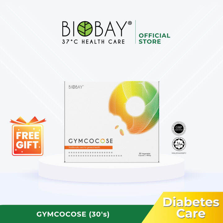 BIOBAY Gymcocose 480mg x 30s | Diabetic Care Health Supplement ...