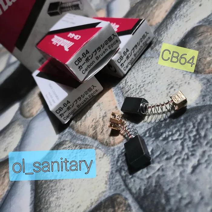 spul arang carbon / carbon brush makita cb64/ sepul mesin | Lazada ...