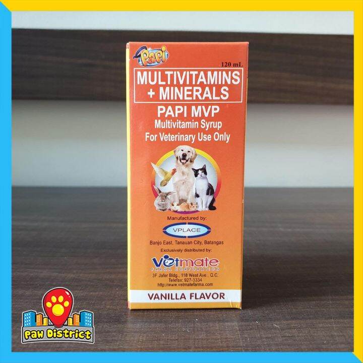 Papi MVP Multivitamins + Minerals Syrup 120ml | Lazada PH