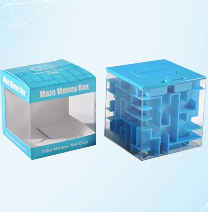 Maze Money Box - Blue | Lazada PH