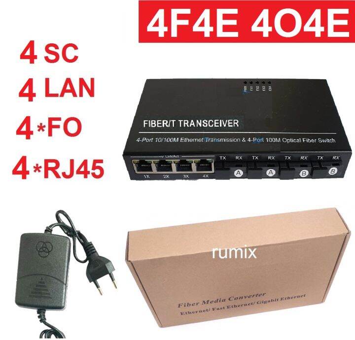 Media Converter Transceiver 2 Port 3 Port 4 Port FO 2 Port SC LAN Fiber Switch Optic pcb 6 SC 2 ...