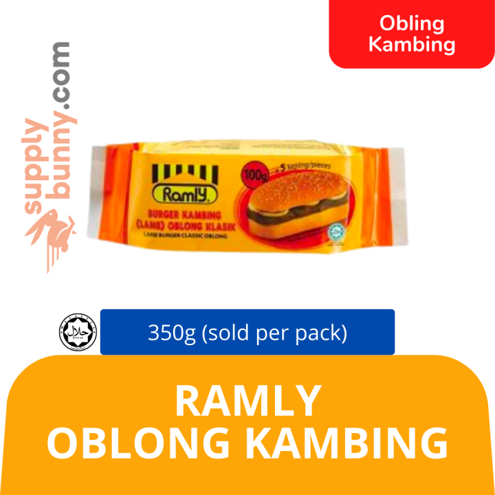 KLANG VALLEY ONLY! Ramly Oblong Kambing 350g (sold per pack) Chongsway ...