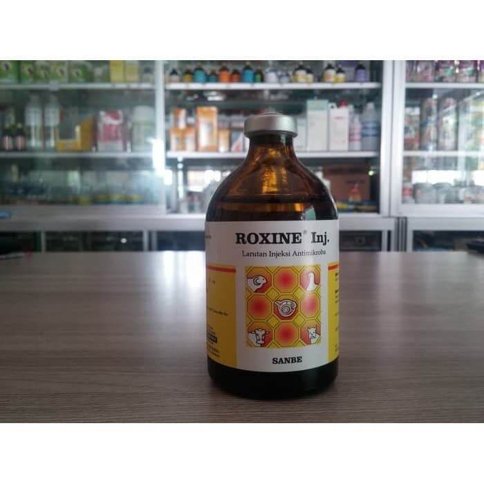 ROXINE 100ml Inj Enro Obat Infeksi Pernafasan 100 ml Suntik | Lazada ...