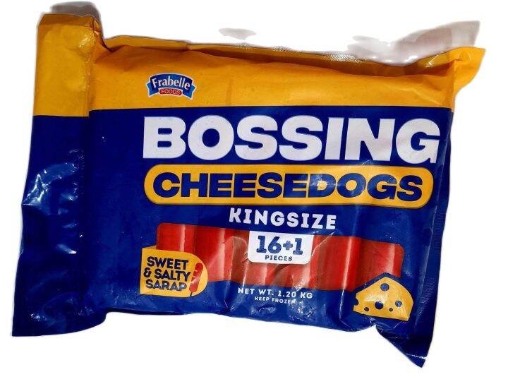 Frabelle Bossing Cheesedogs Kingsize 1.20kg | Lazada PH