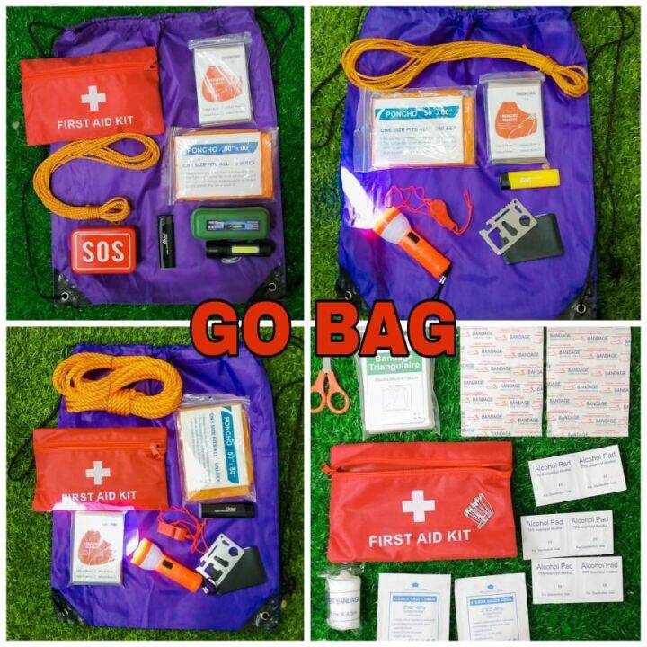 GO BAG emergency survival kit (Handy) Grab bag | Lazada PH