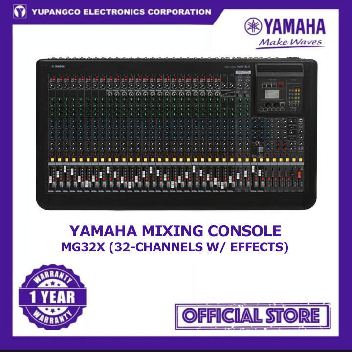 Yamaha MGP32X 32-CHANNELS ANALOG MIXER | Lazada PH