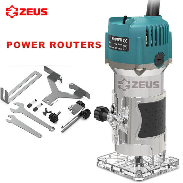 Power Routers Tool 750W chuck diameter 6.35mm Palm Router with 12 1/4 ...