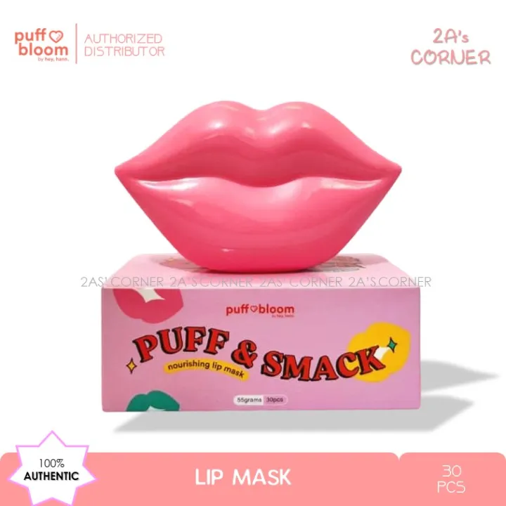 Puff and Bloom Nourishing Lip Mask | Puff and Smack (30 pcs) | Lip ...