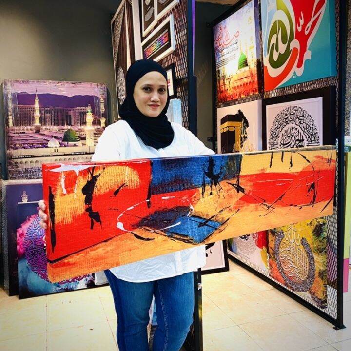 Frame Bed Room Home Wall Decor Abstract and Elegant Design Kaison ...