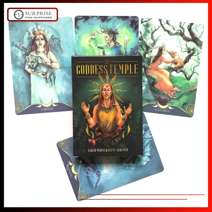 Big Size 44 Sheets English Version Goddess Temple Oracle Cards | Lazada PH
