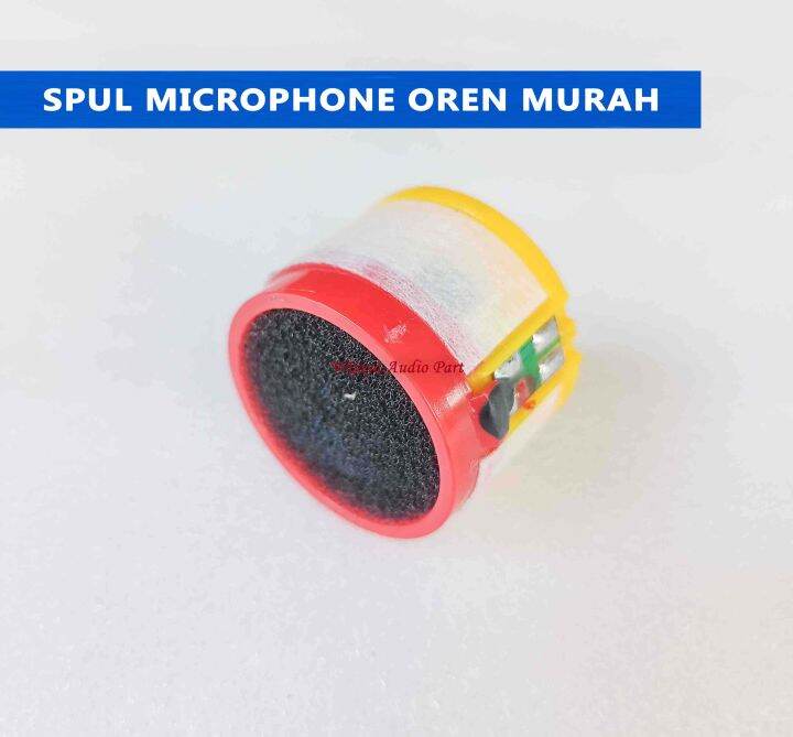 1 BUAH SPUL MICROPHONE SPUL MIC ORIGINAL KUNING MURAH | Lazada Indonesia